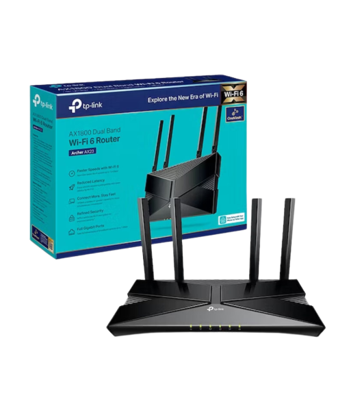 Archer AX23 Wi-Fi 6 Router Dual Band AX1800 - MUNDO NEGOCIOS