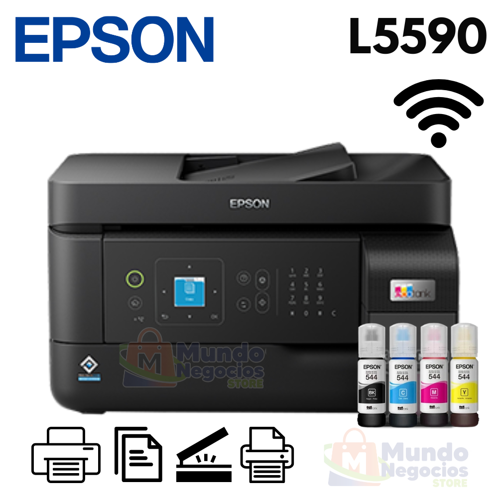 Impresora Multifuncional HP Smart Tank 580 WiFi - Corporacion Mundo ...