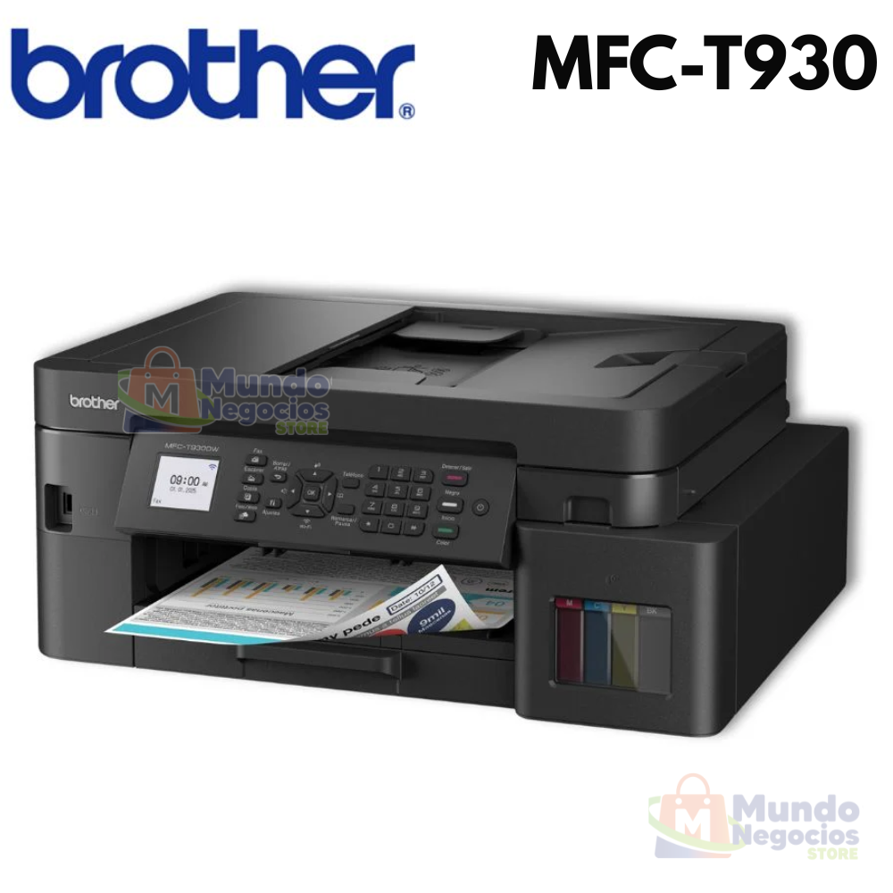 Impresora Multifuncional Brother MFC-T930DW Wifi - Corporacion Mundo ...